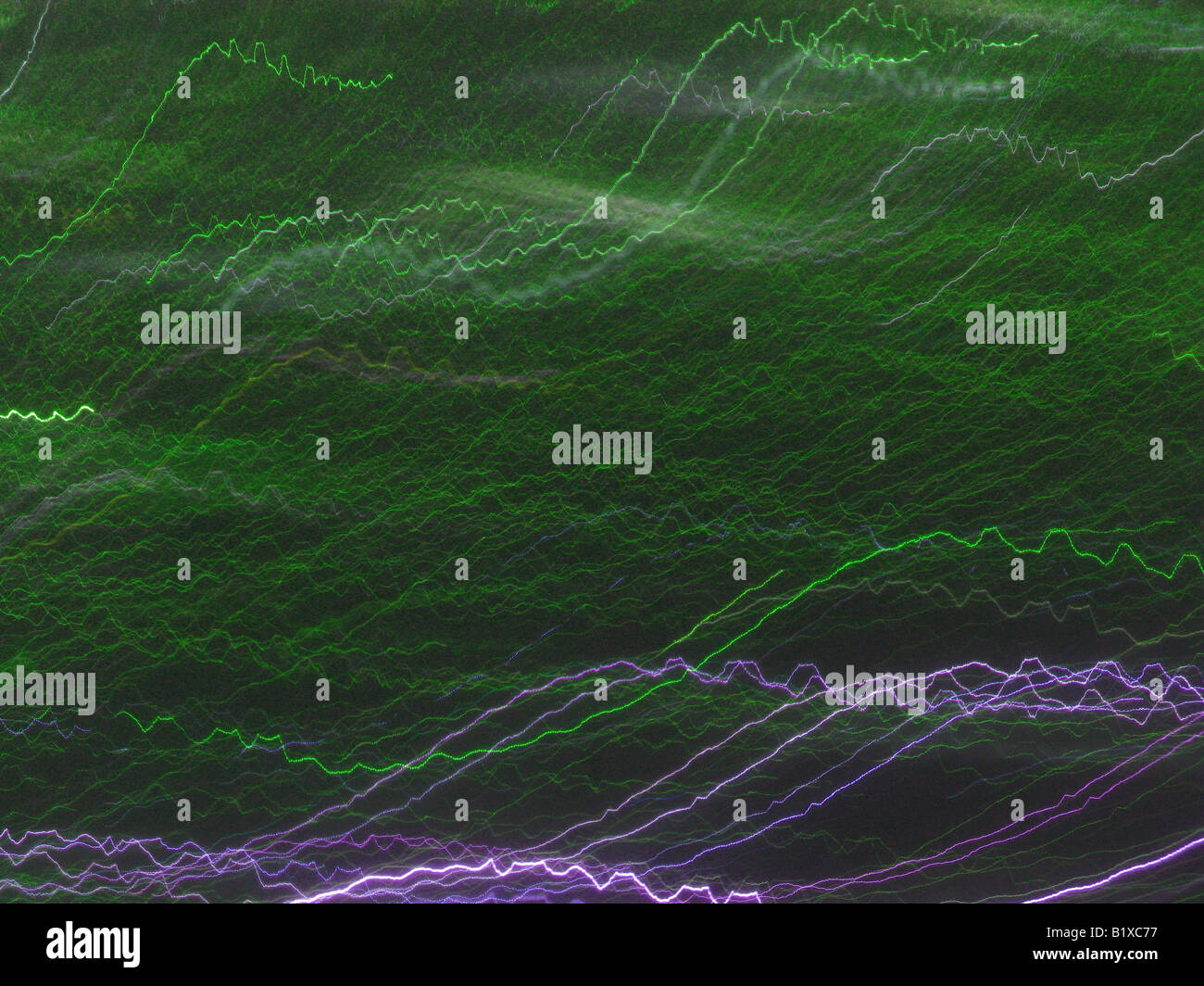 Electric Abstract in Green Stock Photo - Alamy