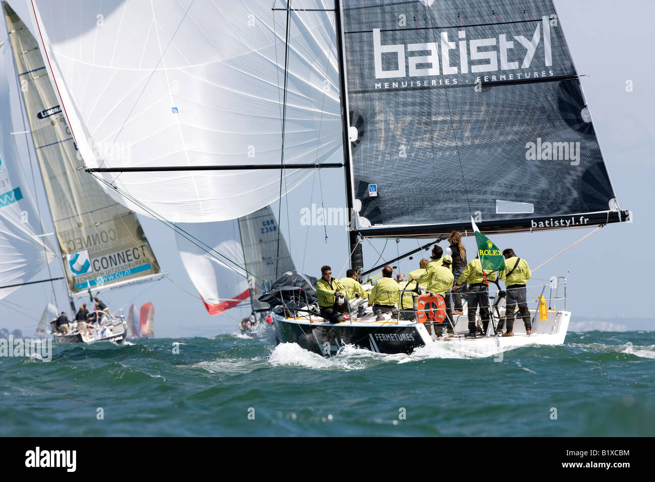 yacht racing in rolex commodore's cup 2008 Stock Photo - Alamy