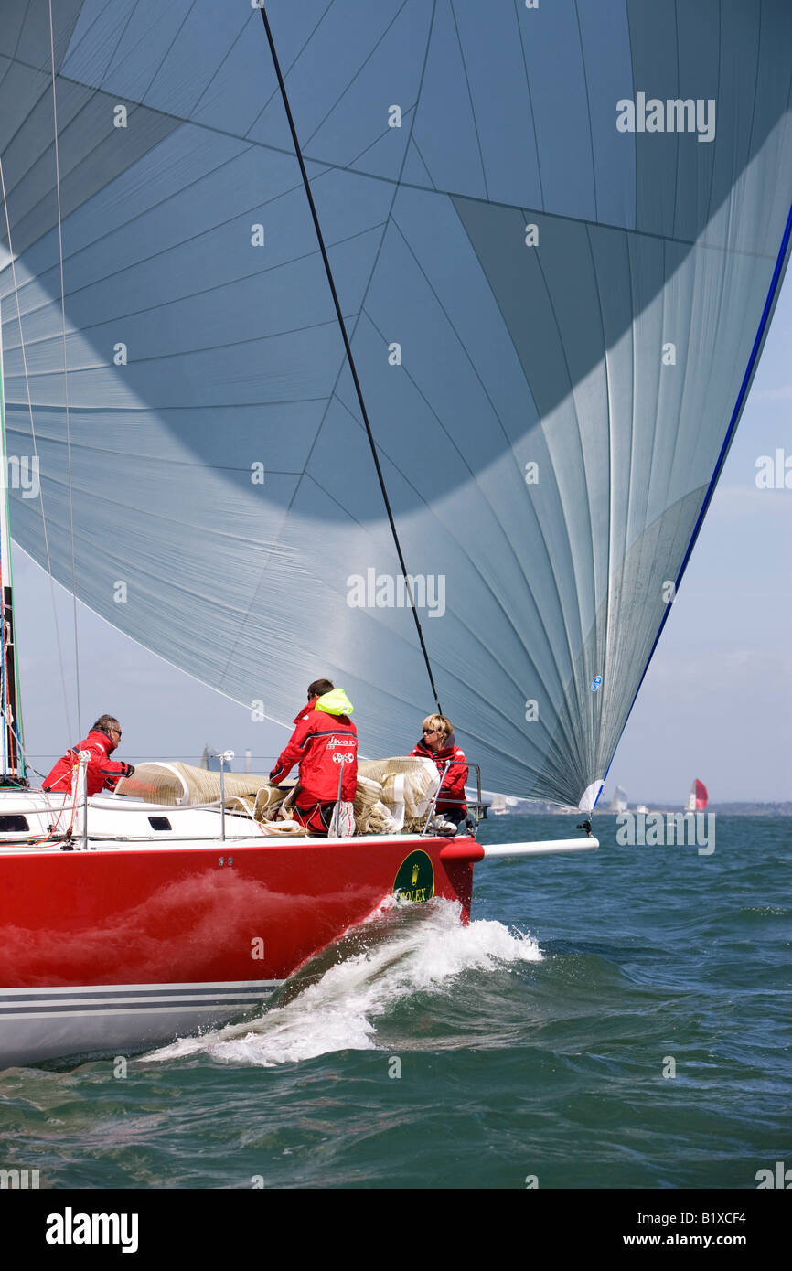 yacht racing in rolex commodore's cup 2008 Stock Photo - Alamy