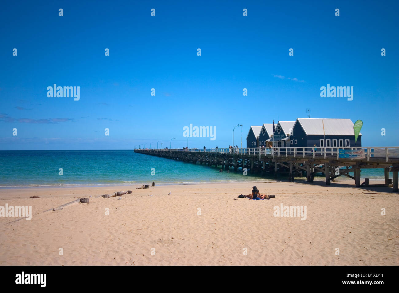 Busselton Jetty in Western Australia Stock Photo - Alamy