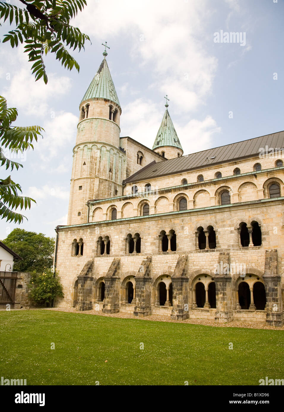 gernrode harz stiftskirche St Cyriakus Stock Photo - Alamy