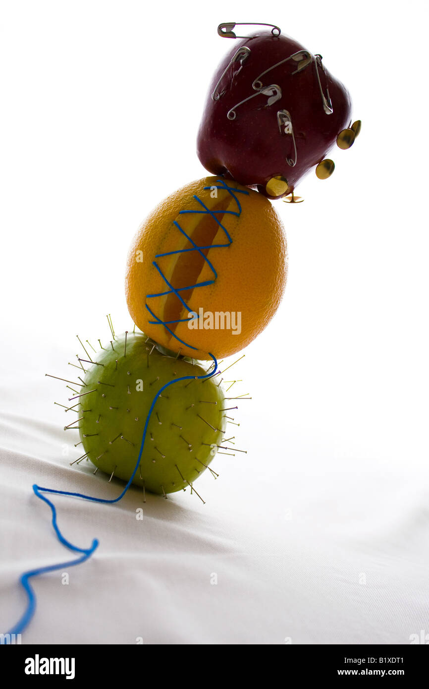 Stitched fruit hi-res stock photography and images - Alamy