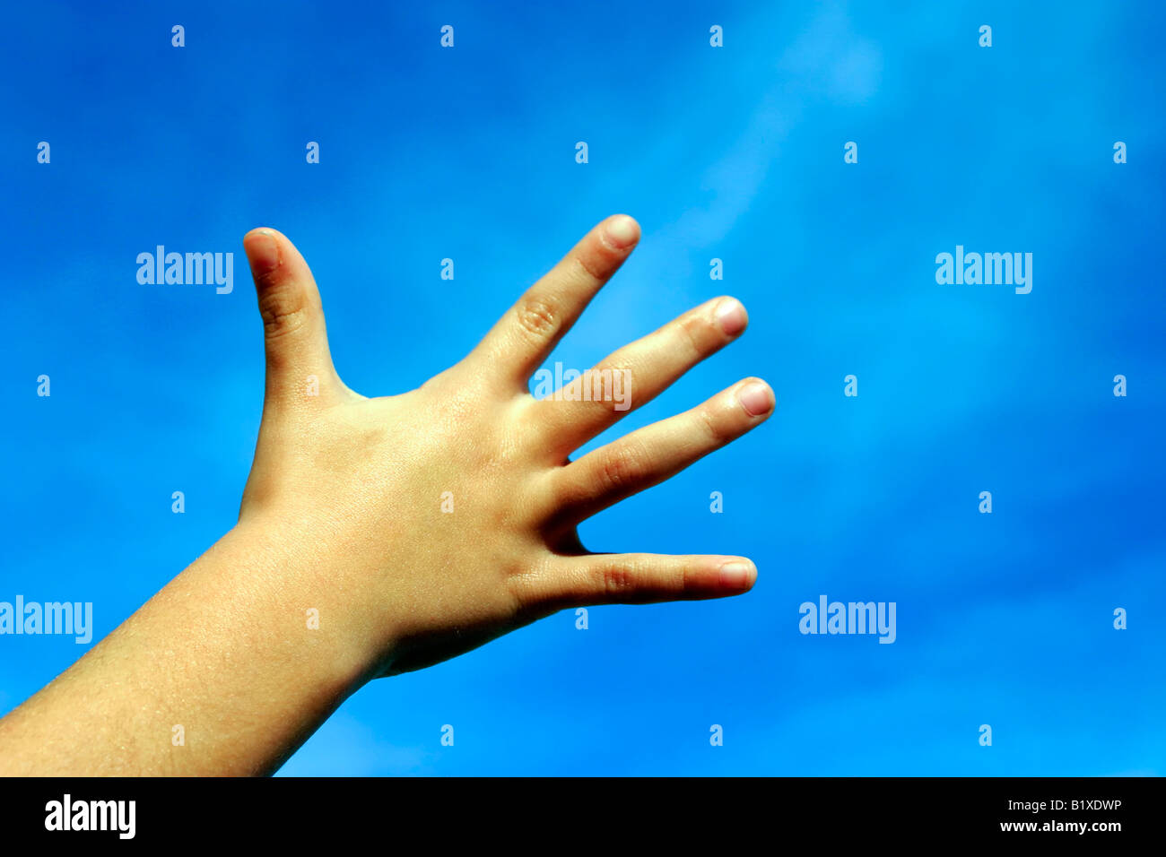 Female Hand Reaching Out