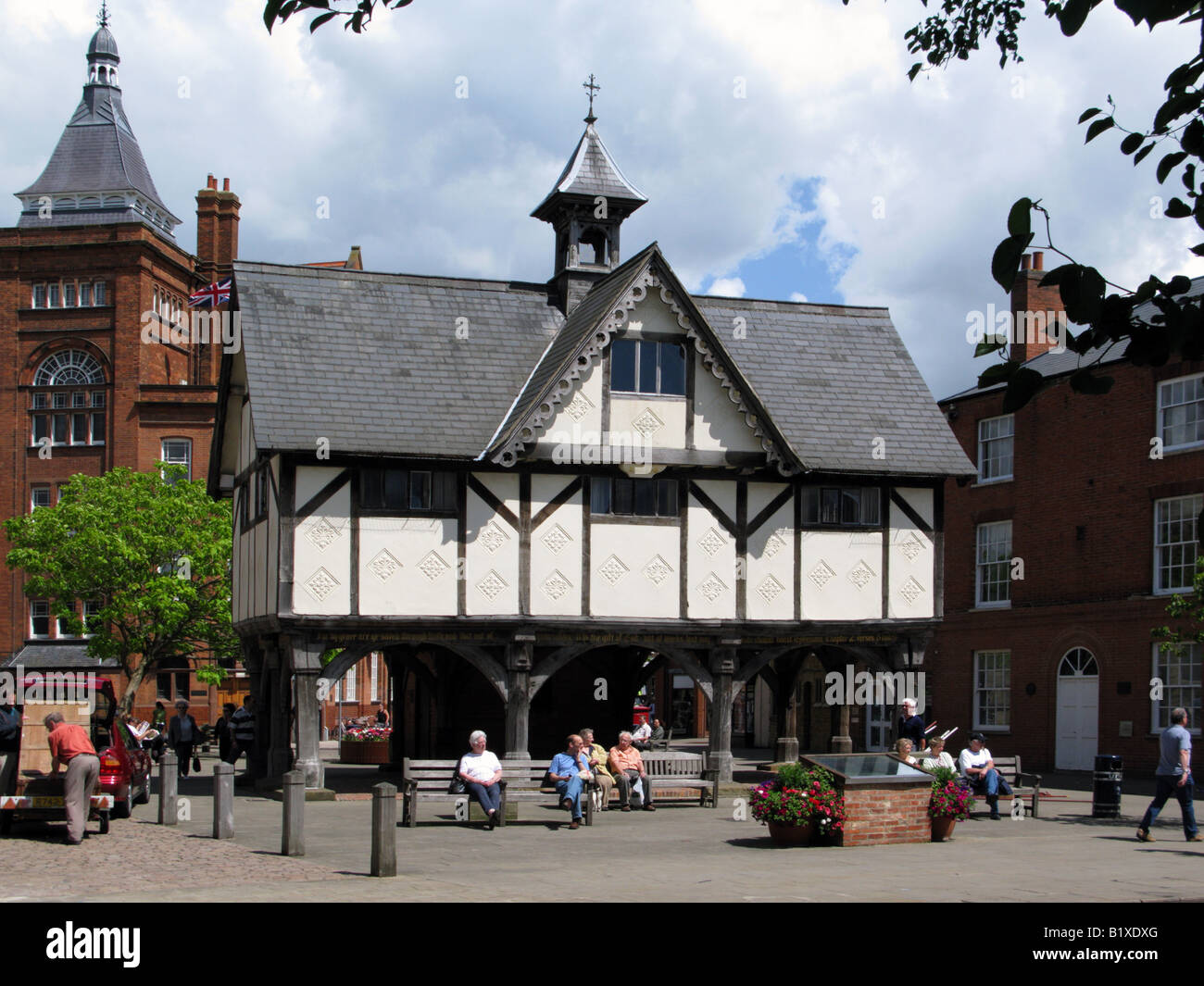 Market Harborough Old Grammar School Stock Photo - Alamy