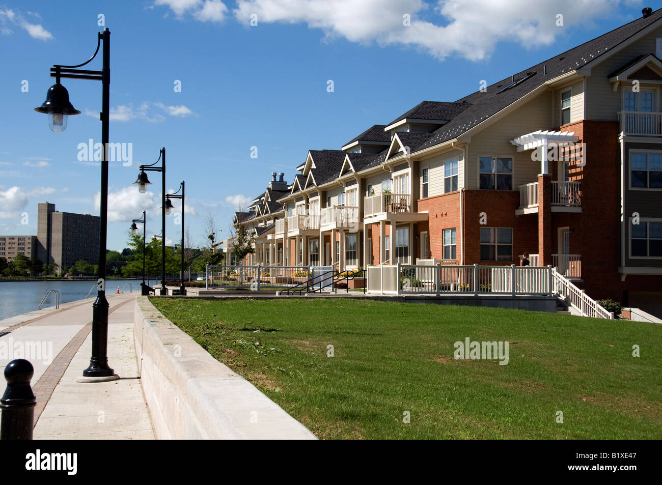 Rochester NY riverfront Stock Photo - Alamy