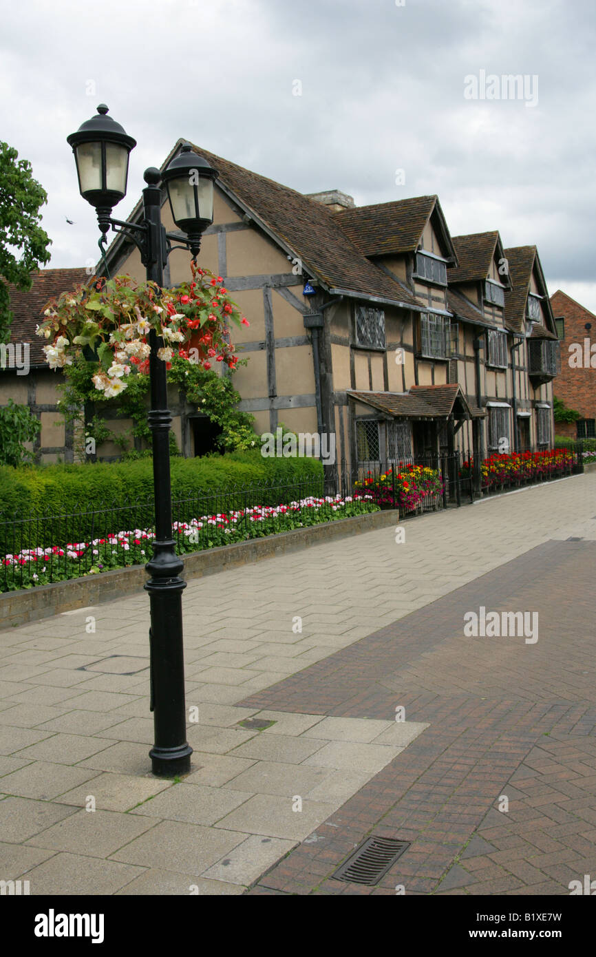 The Birthplace of William Shakespeare 1564-1616, Stratford-Upon-Avon ...