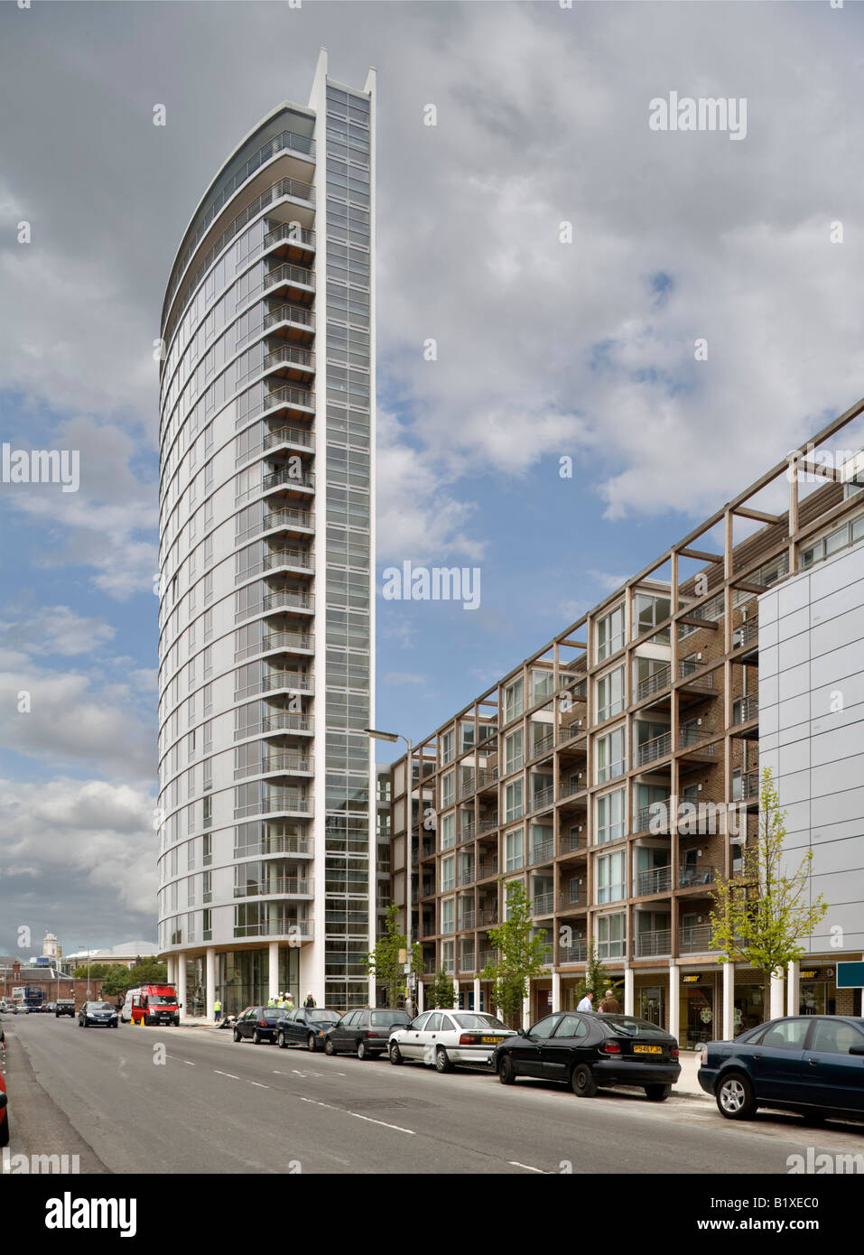 Admiralty Quarter residential developement Portsmouth Stock Photo - Alamy