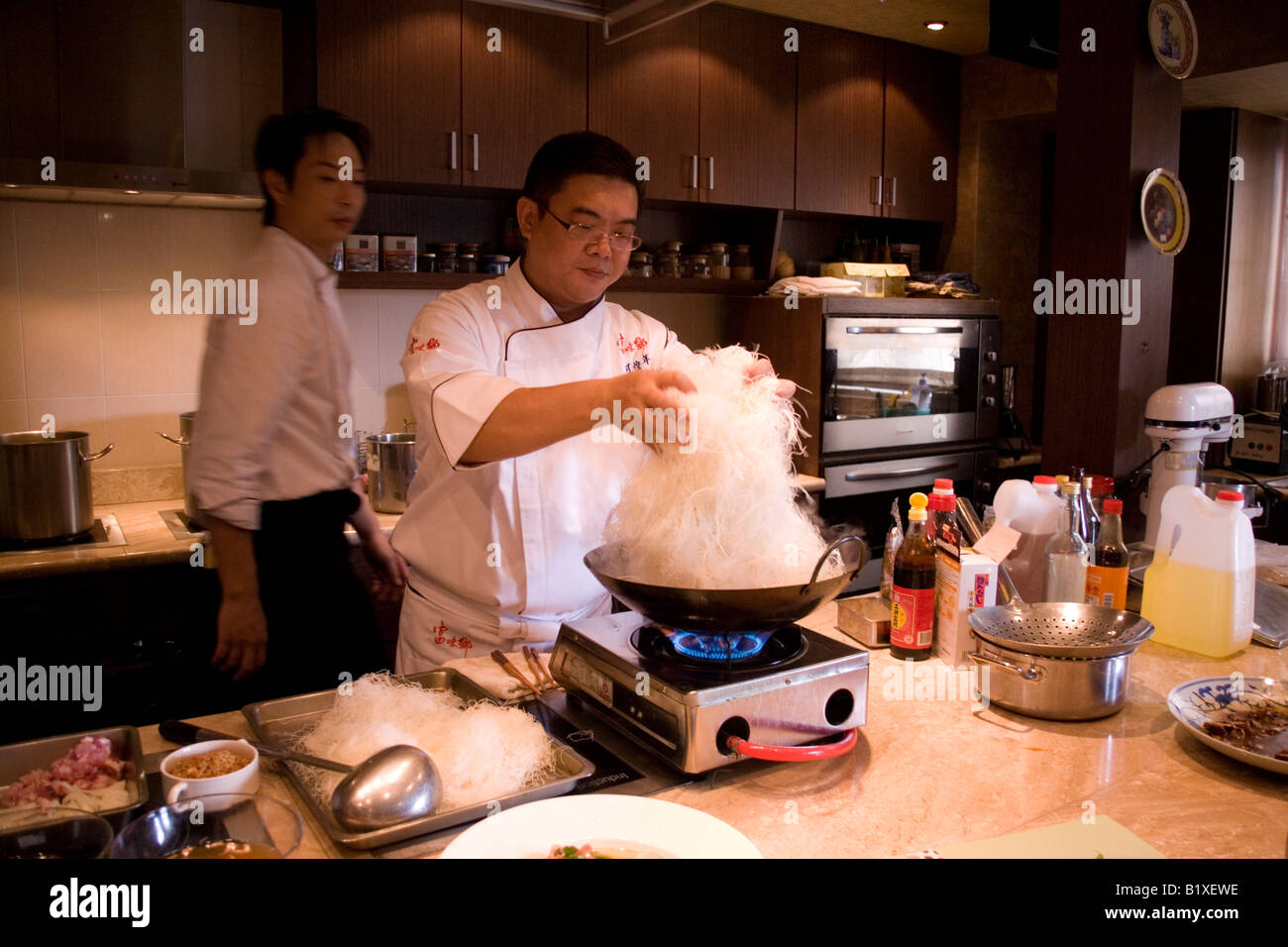 Cooking class in Taipei Taiwan Stock Photo - Alamy