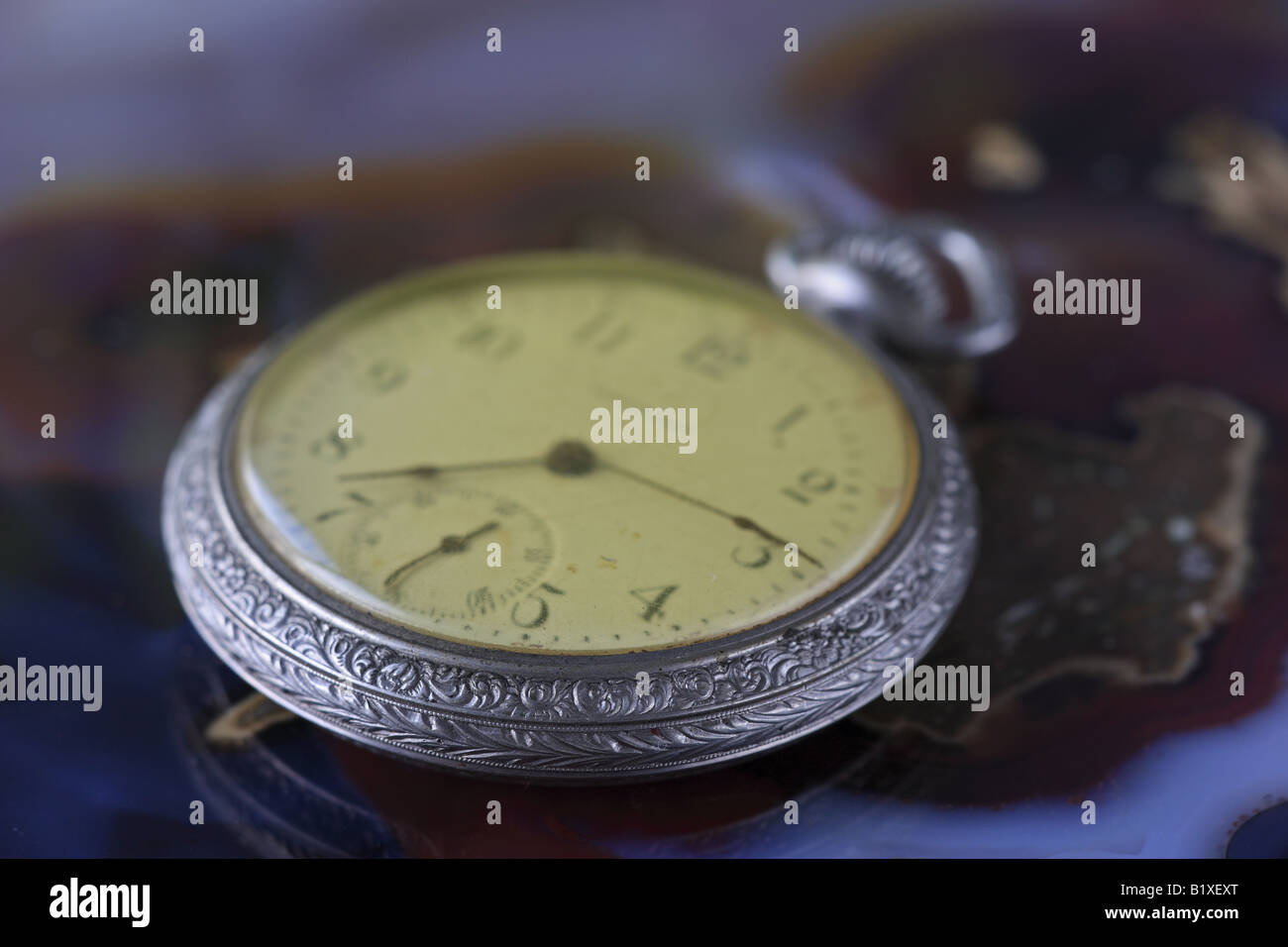 Very old pocket watch Stock Photo - Alamy