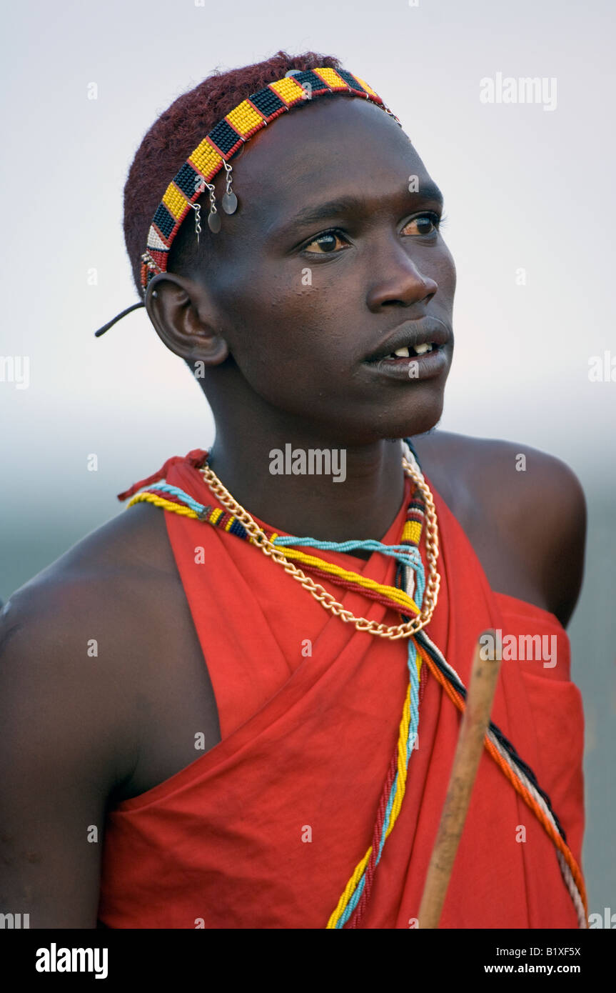 Masai warrior hi-res stock photography and images - Alamy