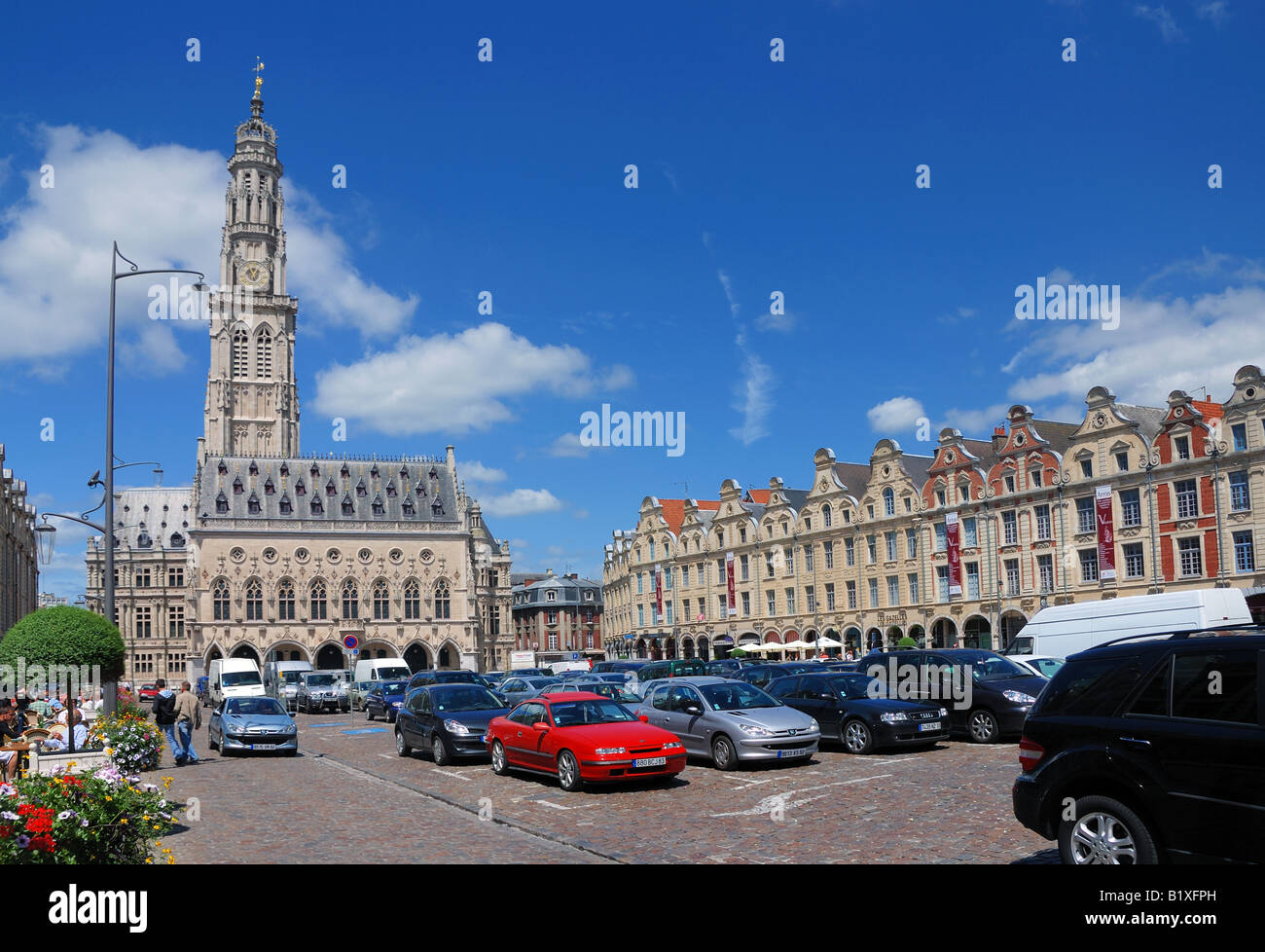 Place des Heros, Arras Stock Photo - Alamy