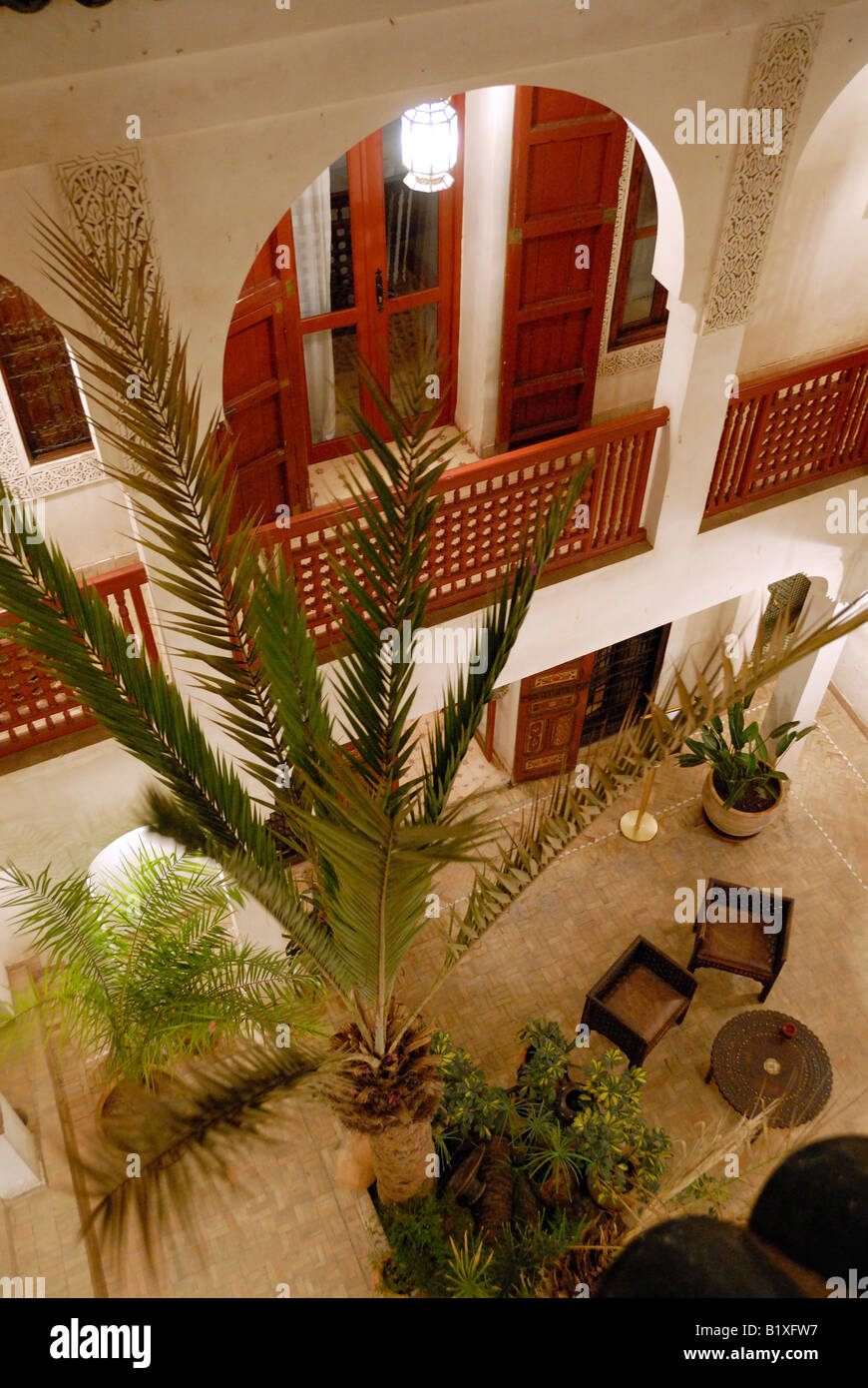 Ryad in Marrakesh Stock Photo - Alamy
