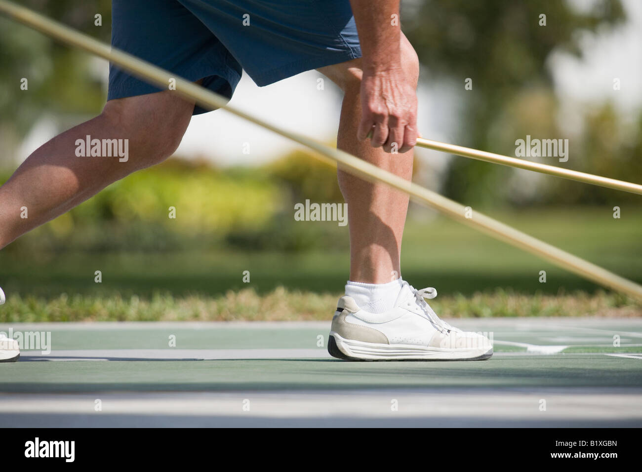 Seniors Playing Shuffleboard High Resolution Stock Photography and ...
