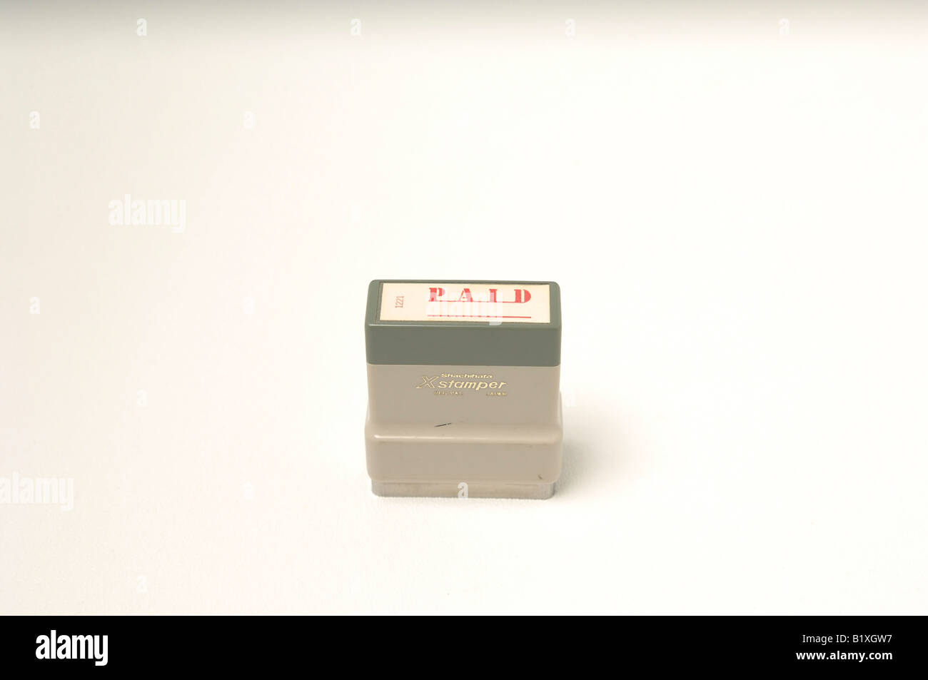 Paid stamp hi-res stock photography and images - Alamy