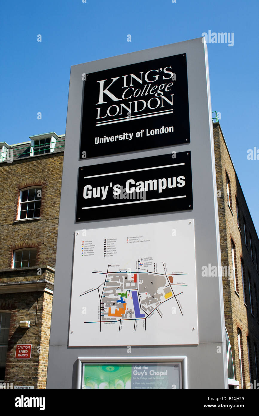Kings college london campus hi-res stock photography and images - Alamy