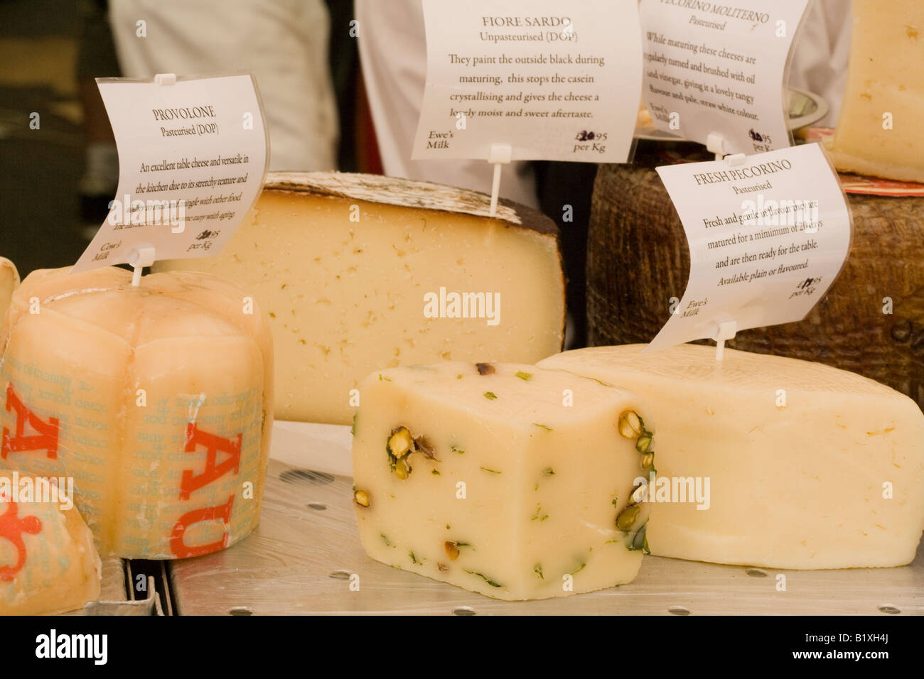cheese farmers market Stock Photo - Alamy
