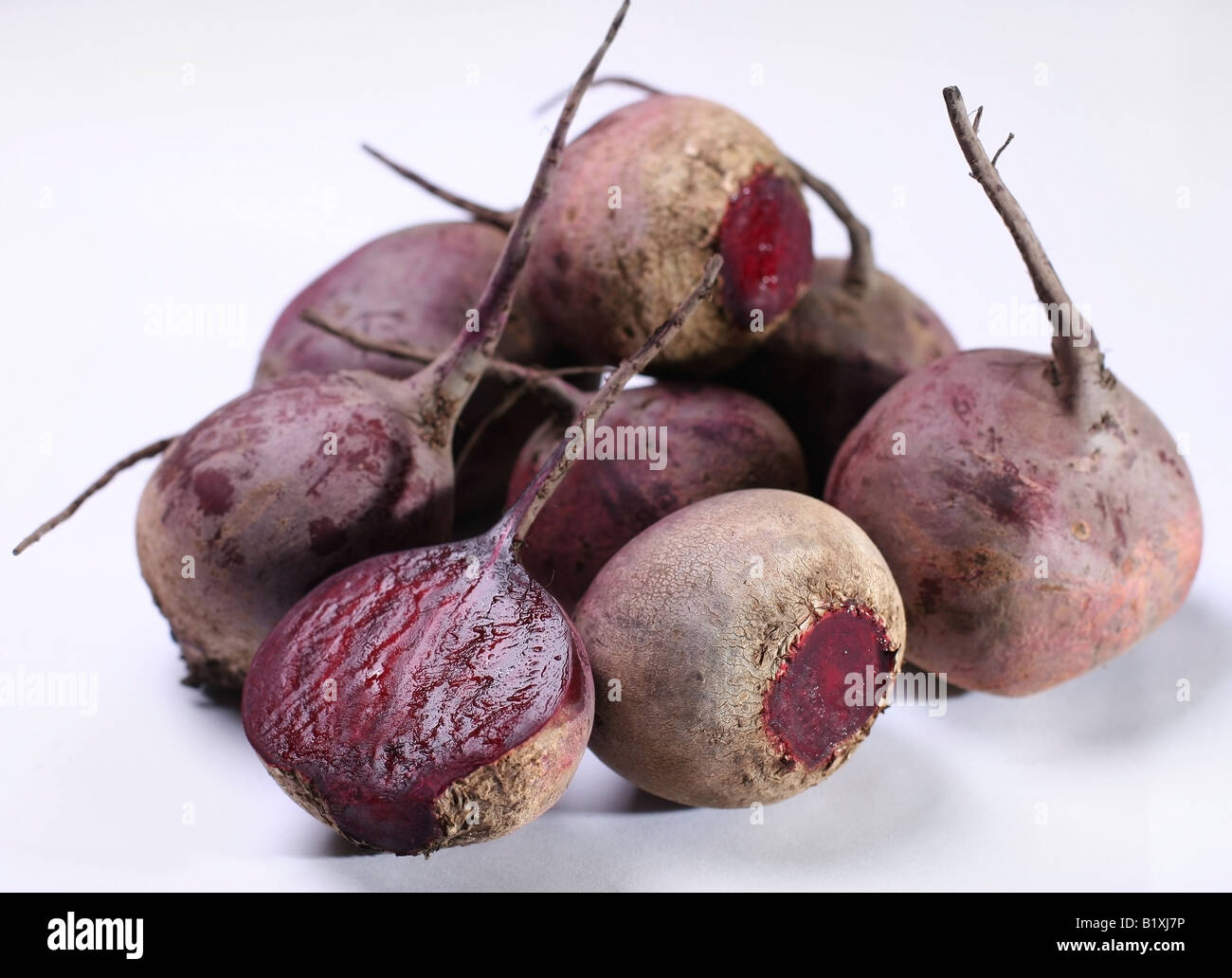 Beet object on a white background Stock Photo - Alamy