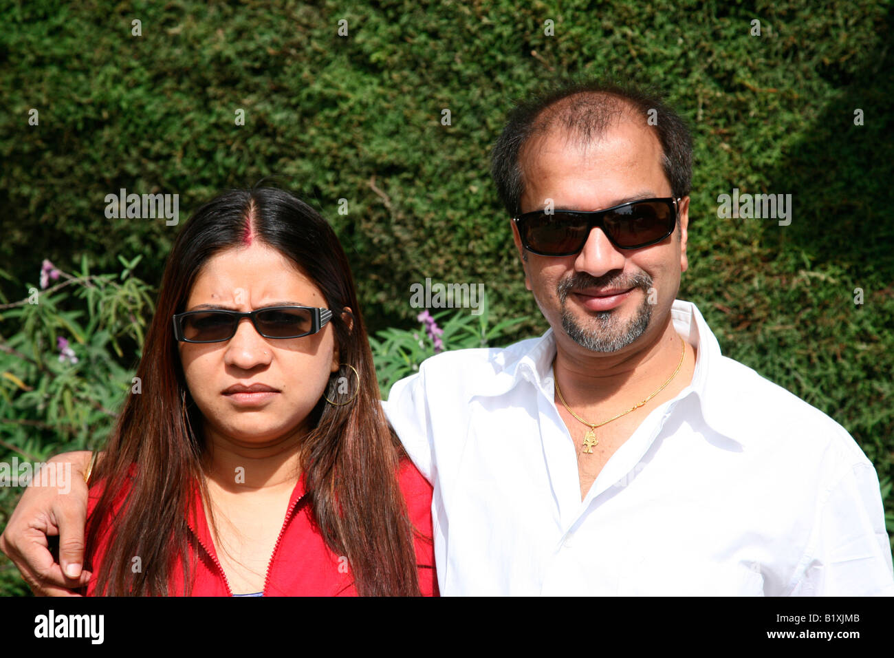 An indian couple Stock Photo - Alamy