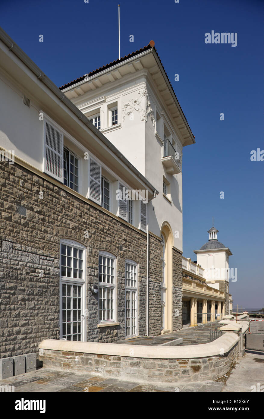 Knightstone Island residential developement in Weston Super Mare Stock ...