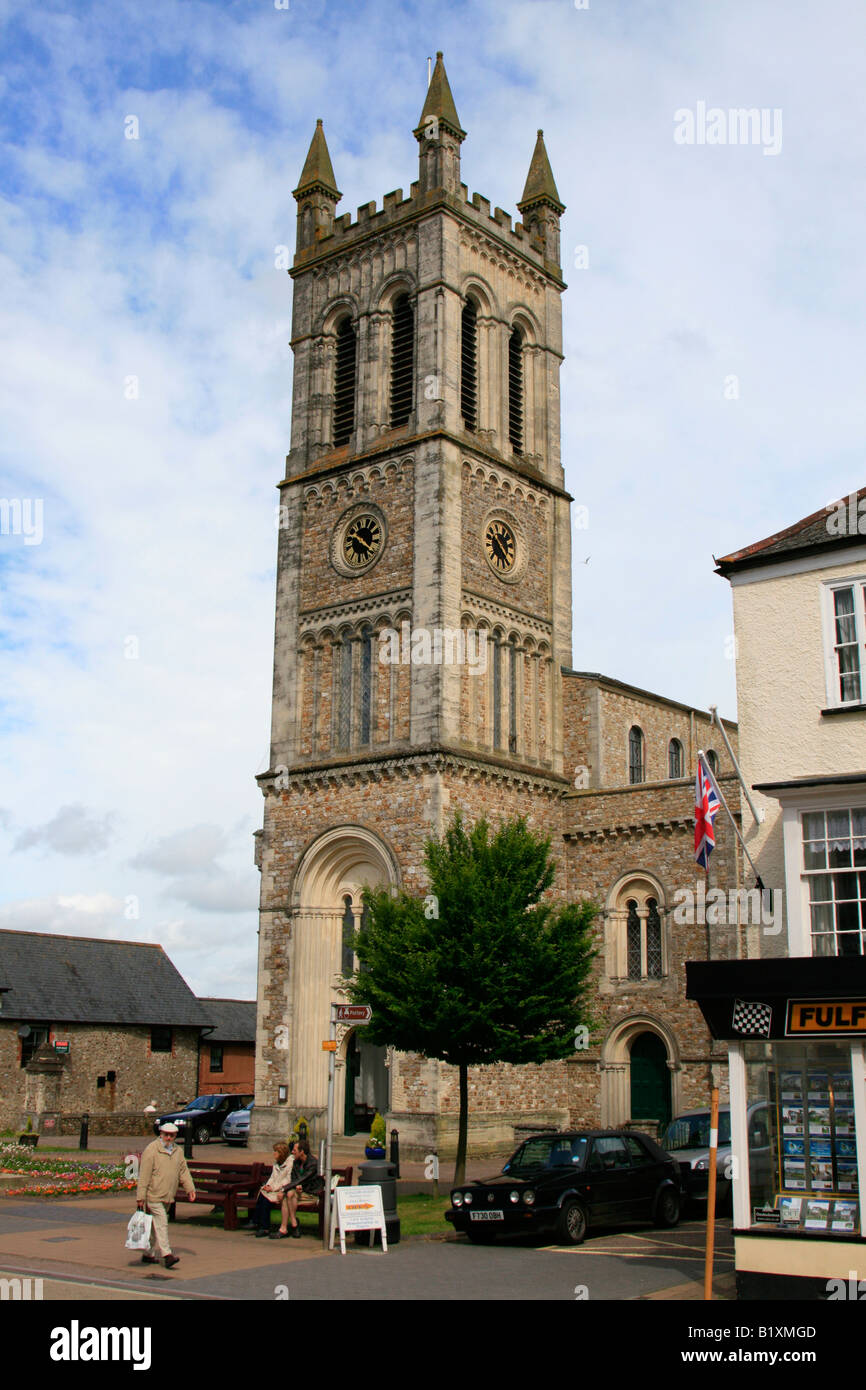 Honiton Town Centre High Street Stock Photos & Honiton Town Centre High ...