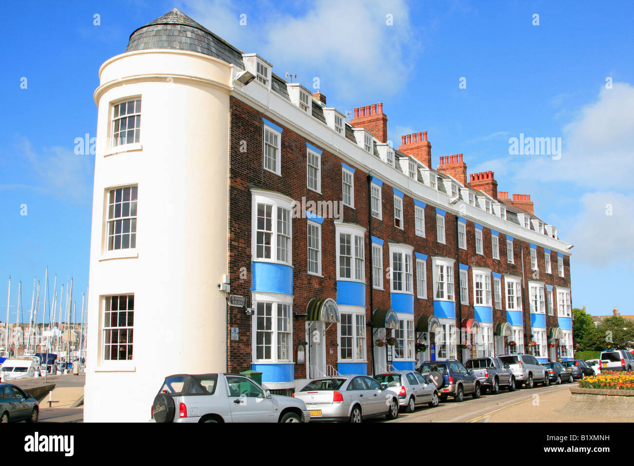 interesting building promenade weymouth dorset england uk gb Stock ...