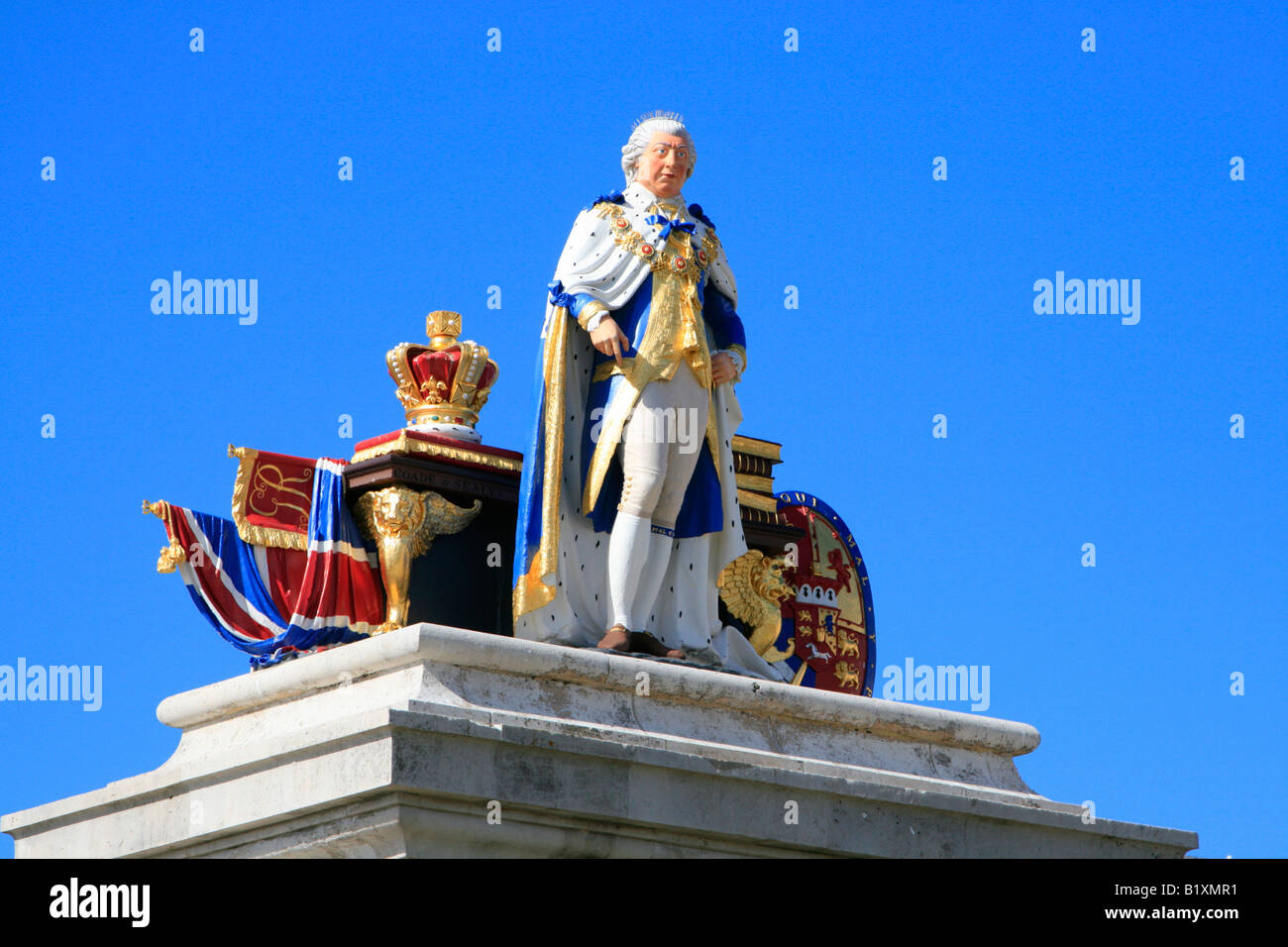George iii weymouth statue hi-res stock photography and images - Alamy