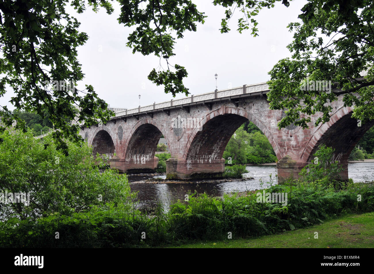 John Smeaton s Bridge which crosses the River Tay in Perth Scotland ...