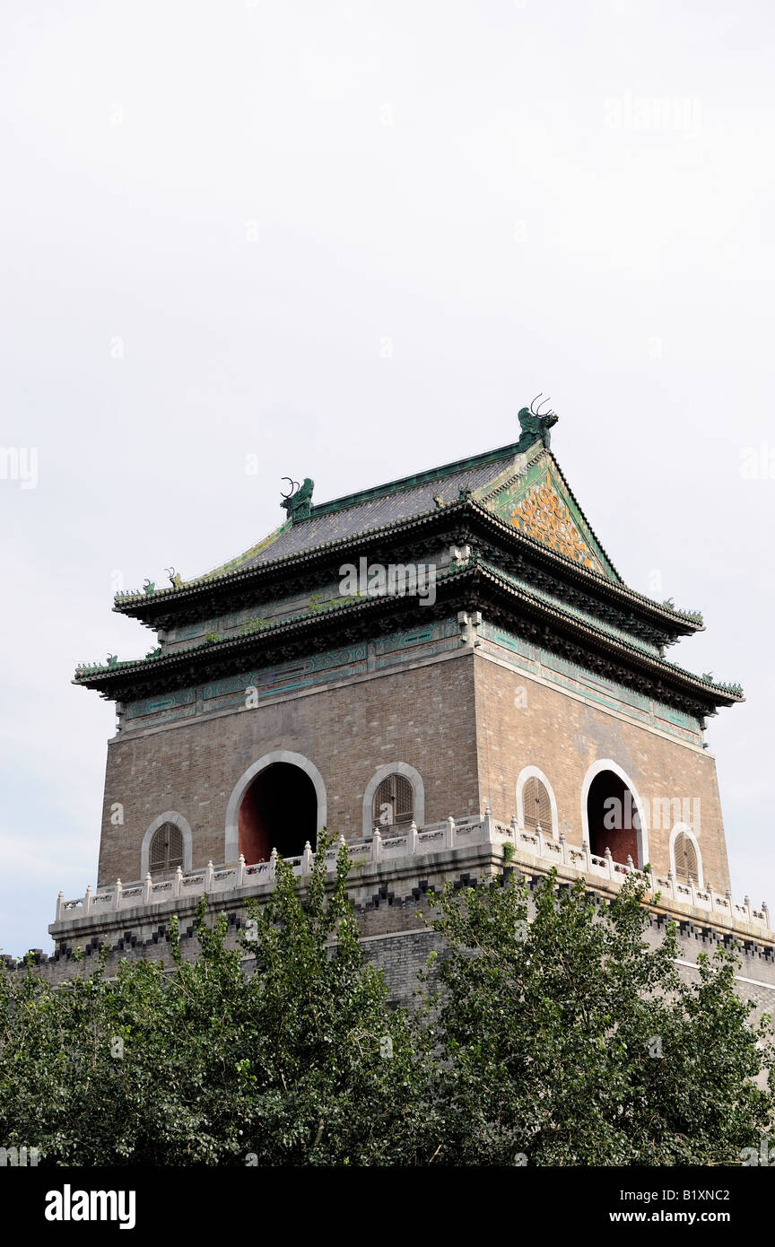 Bell tower beijing hi-res stock photography and images - Alamy