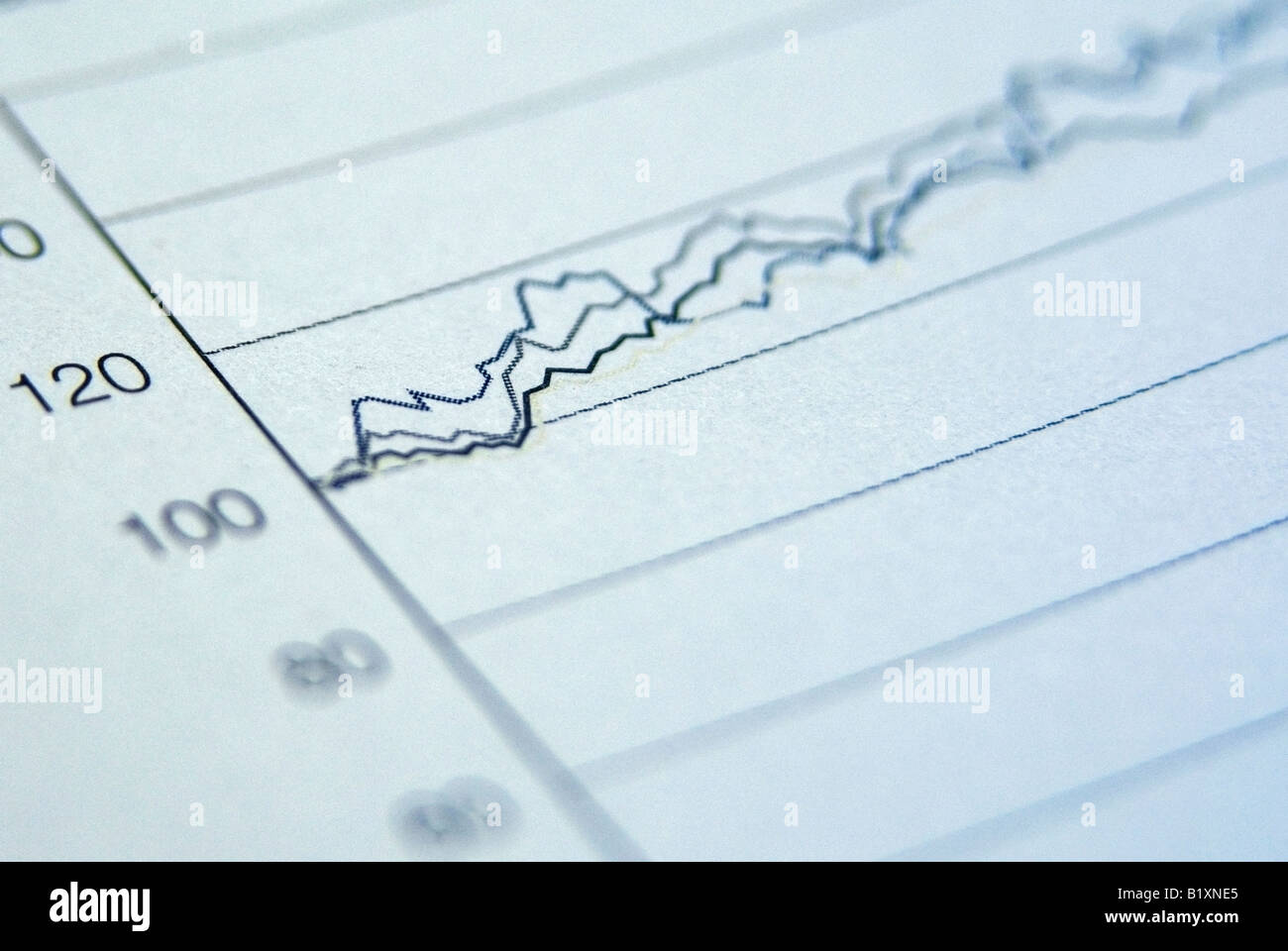 Printed graph hi-res stock photography and images - Alamy