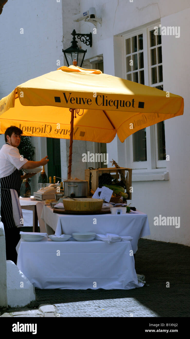 Refreshment stall at Henley Regatta July 2008 Stock Photo - Alamy