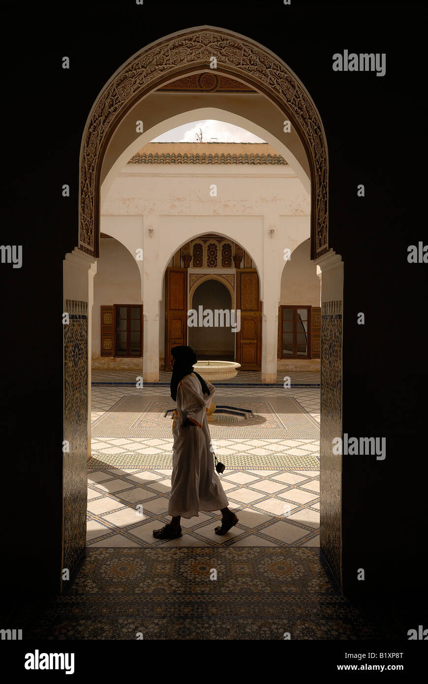 Palace in Eask Marrakesh Stock Photo - Alamy