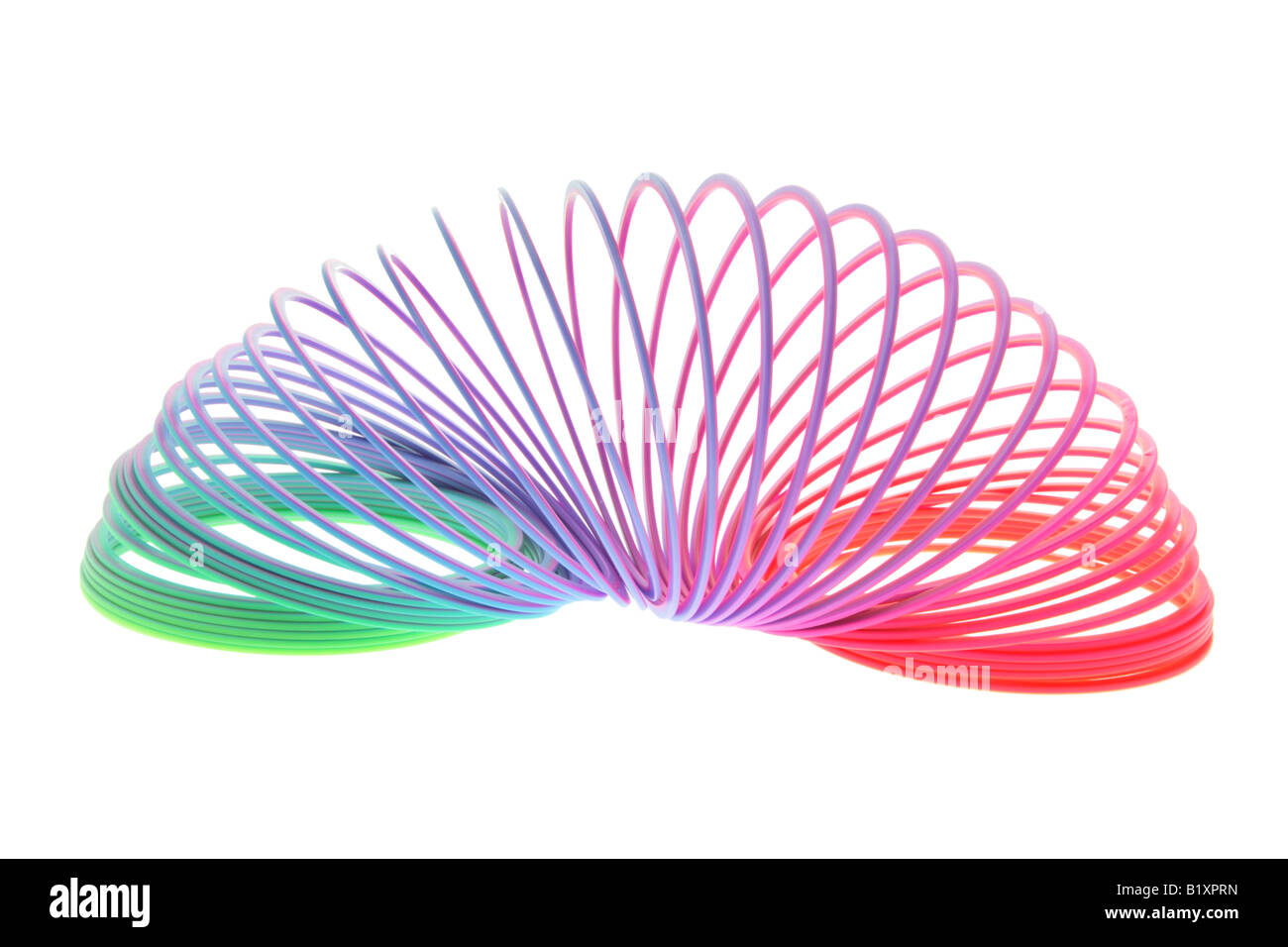 Coil Spring Toy Stock Photo - Alamy