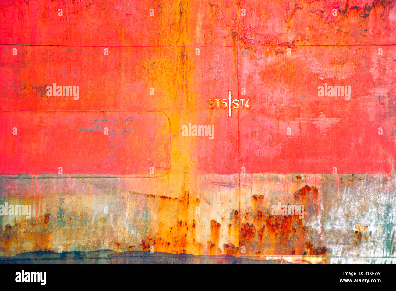 rusty ship hull abstract Stock Photo - Alamy