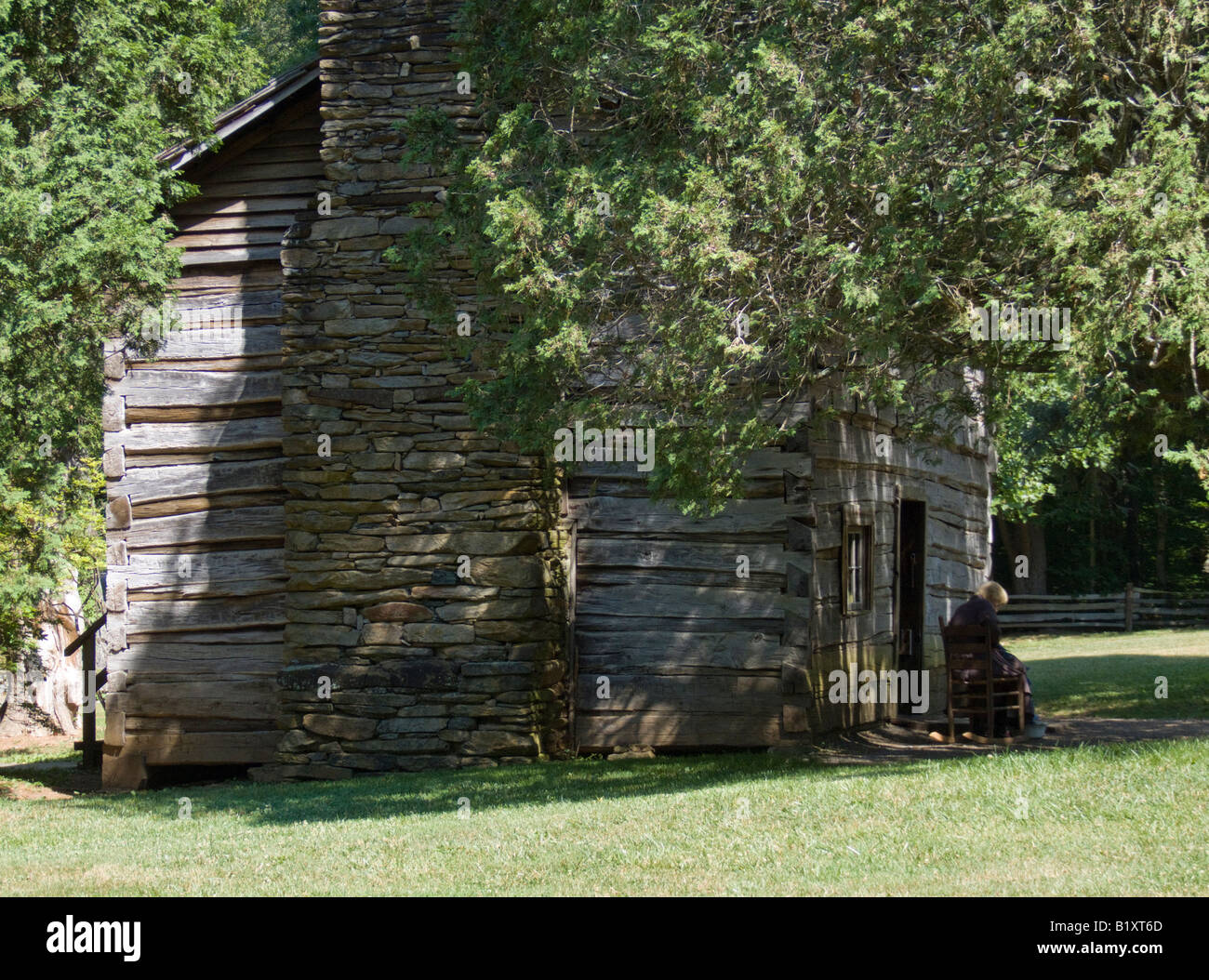 Blue Ridge Parkway scenic historical Mabry Mayberry Mill Meadows of Dan ...