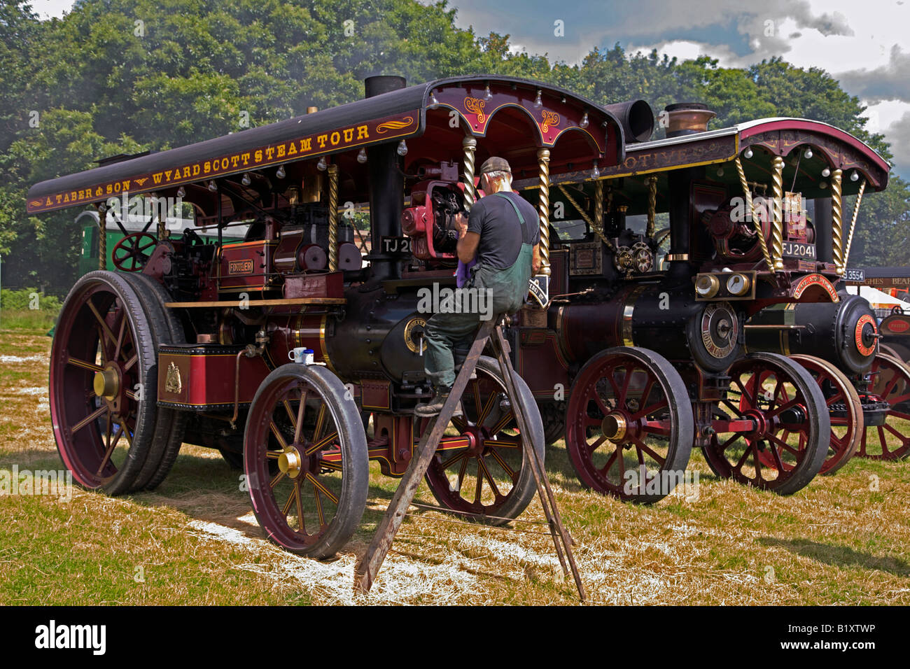 Fowler road locomotive hi-res stock photography and images - Alamy