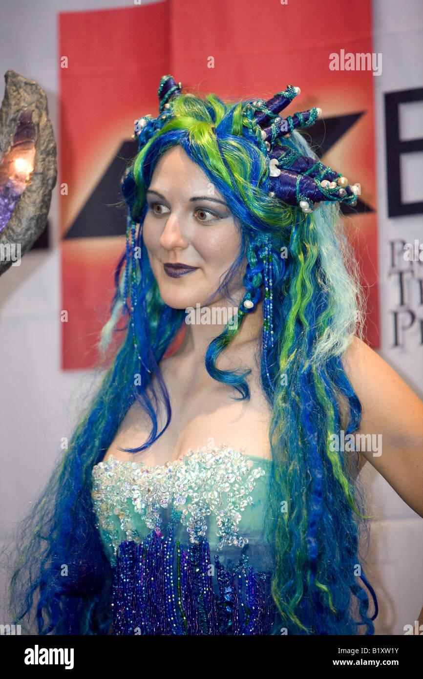 Anime fan in costume at the Los Angeles Anime Expo Stock Photo - Alamy