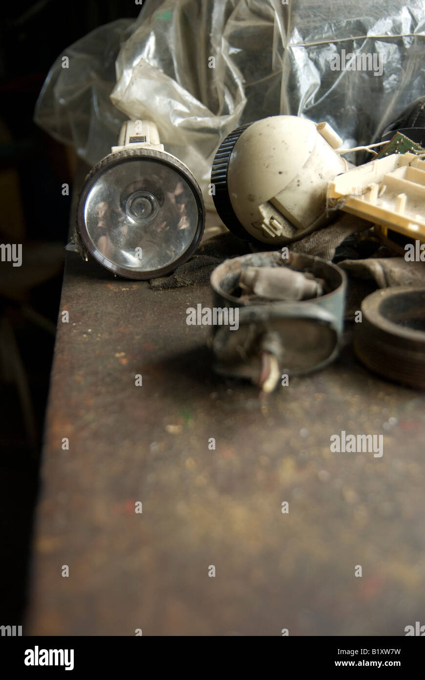 Old tools dusty symbolic hi-res stock photography and images - Alamy