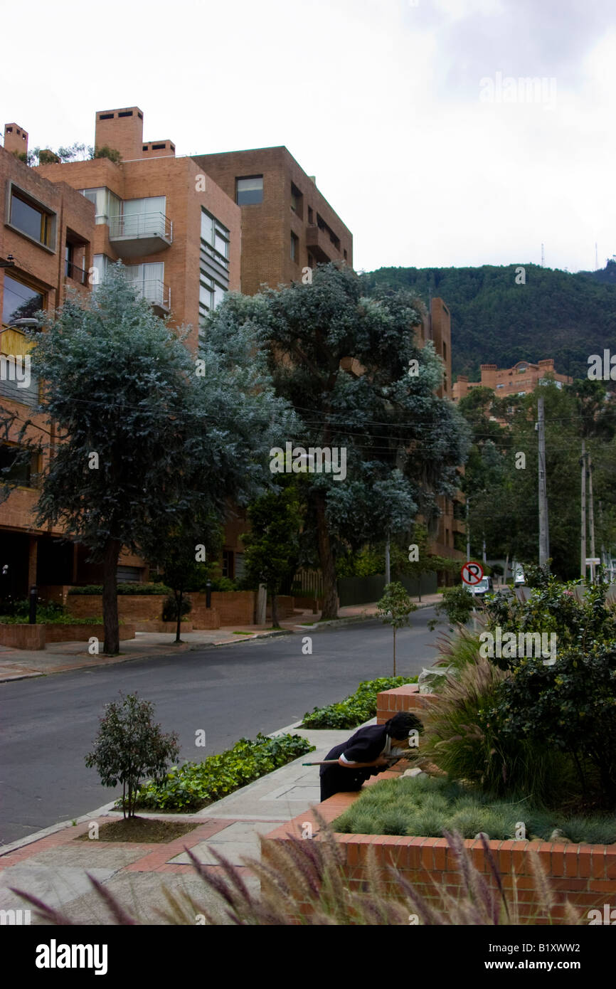 Bogota, Colombia, Avenue in the north area of Bogotá Stock Photo - Alamy