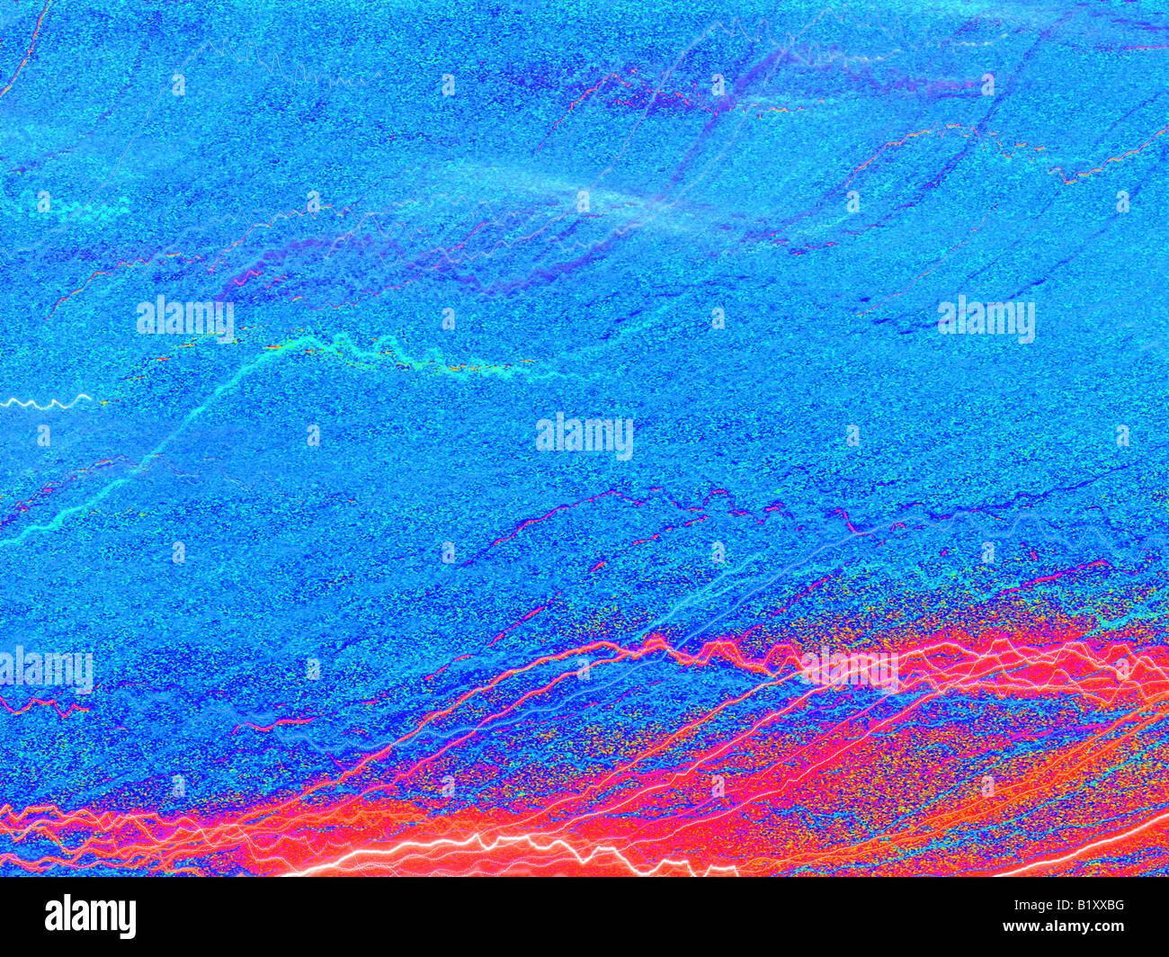 Electrical Abstract in Blue Stock Photo - Alamy