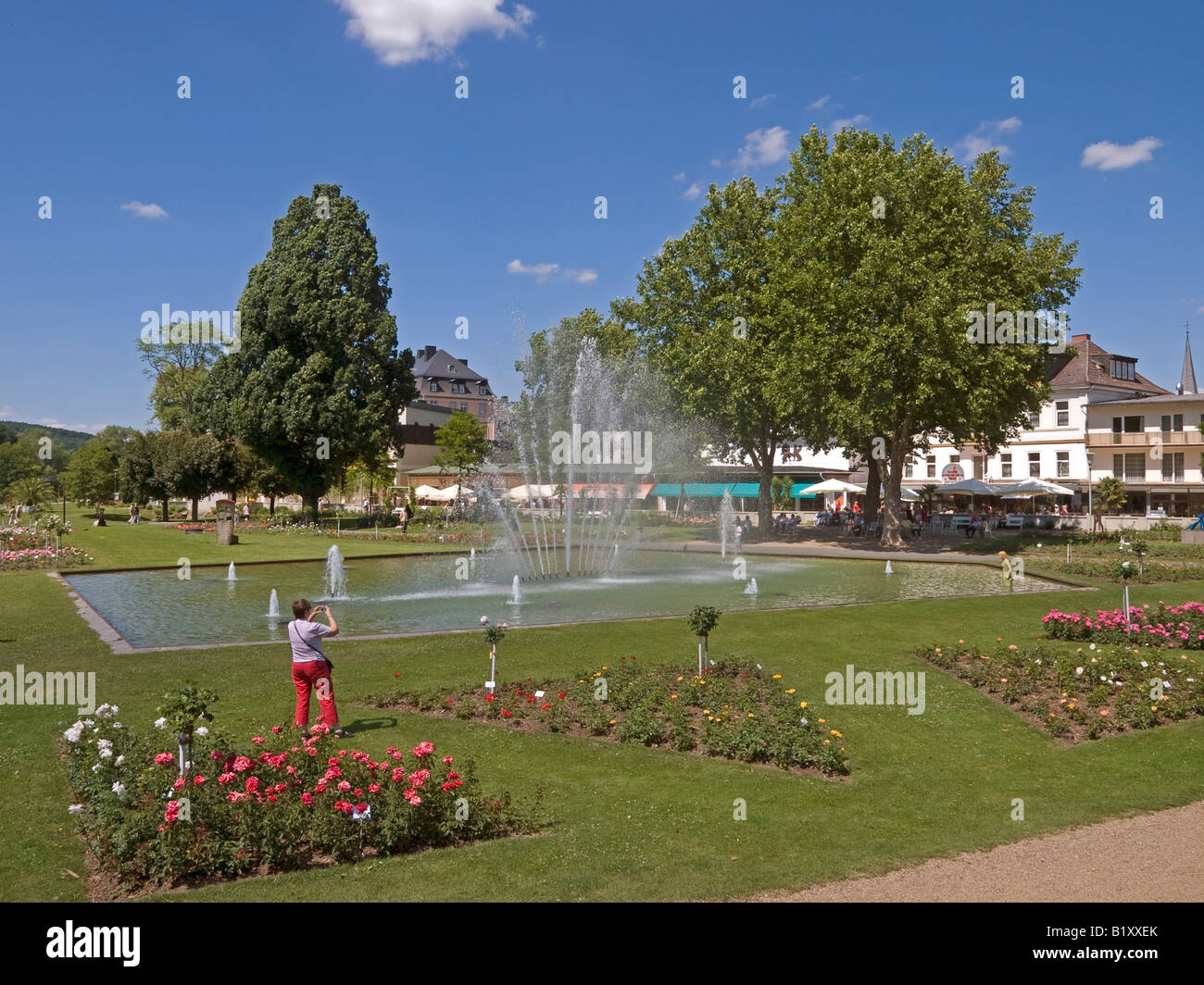 Rosengarten Rose Garden spa gardens spa facilities in Bad Kissingen ...