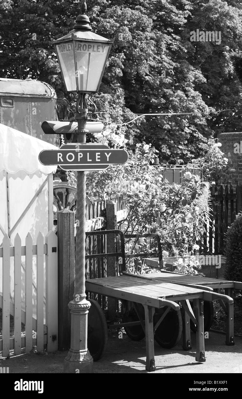 Ropley Train Station, Watercress Line Railway, Alton, Hants, England ...