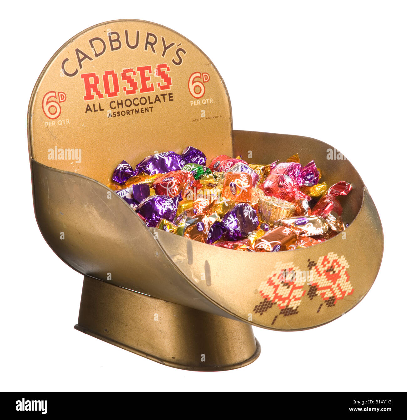 Roses sweet wrappers Cut Out Stock Images & Pictures - Alamy