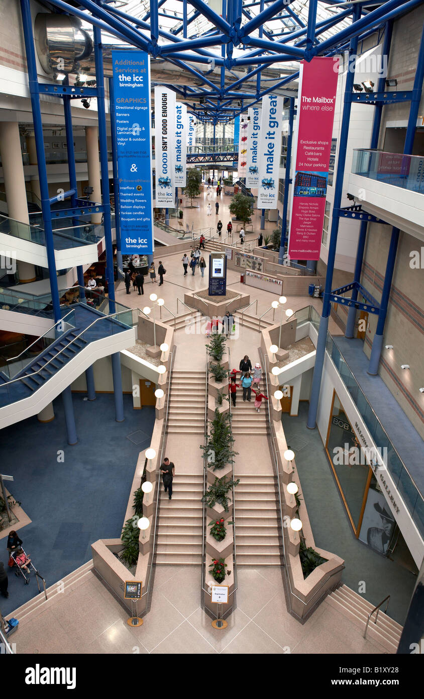 Interior of the International Convention Centre ICC Birmingham UK Stock ...