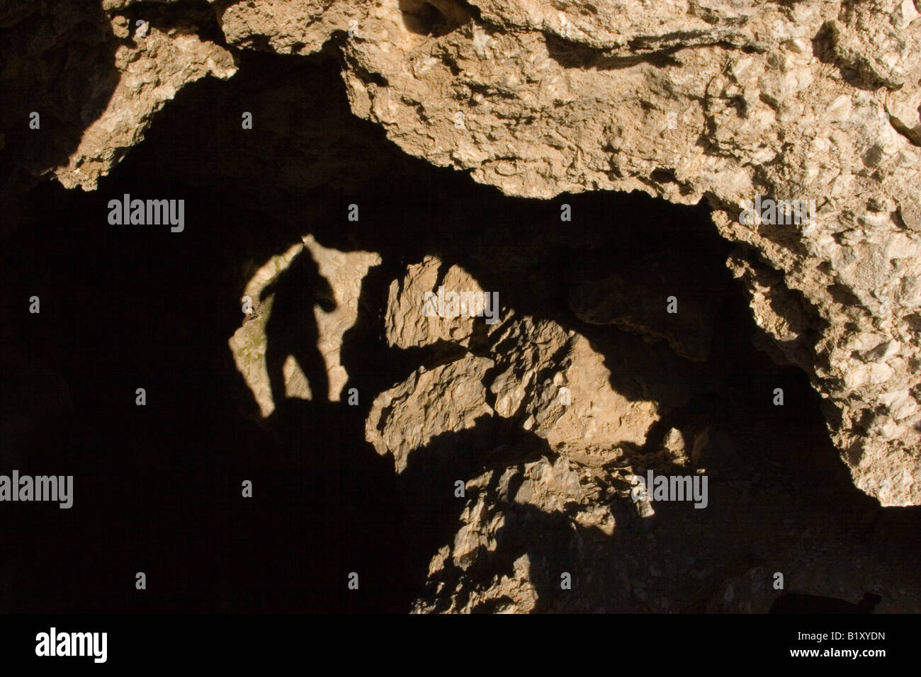 shadows at the edge of a cave entrace Stock Photo - Alamy