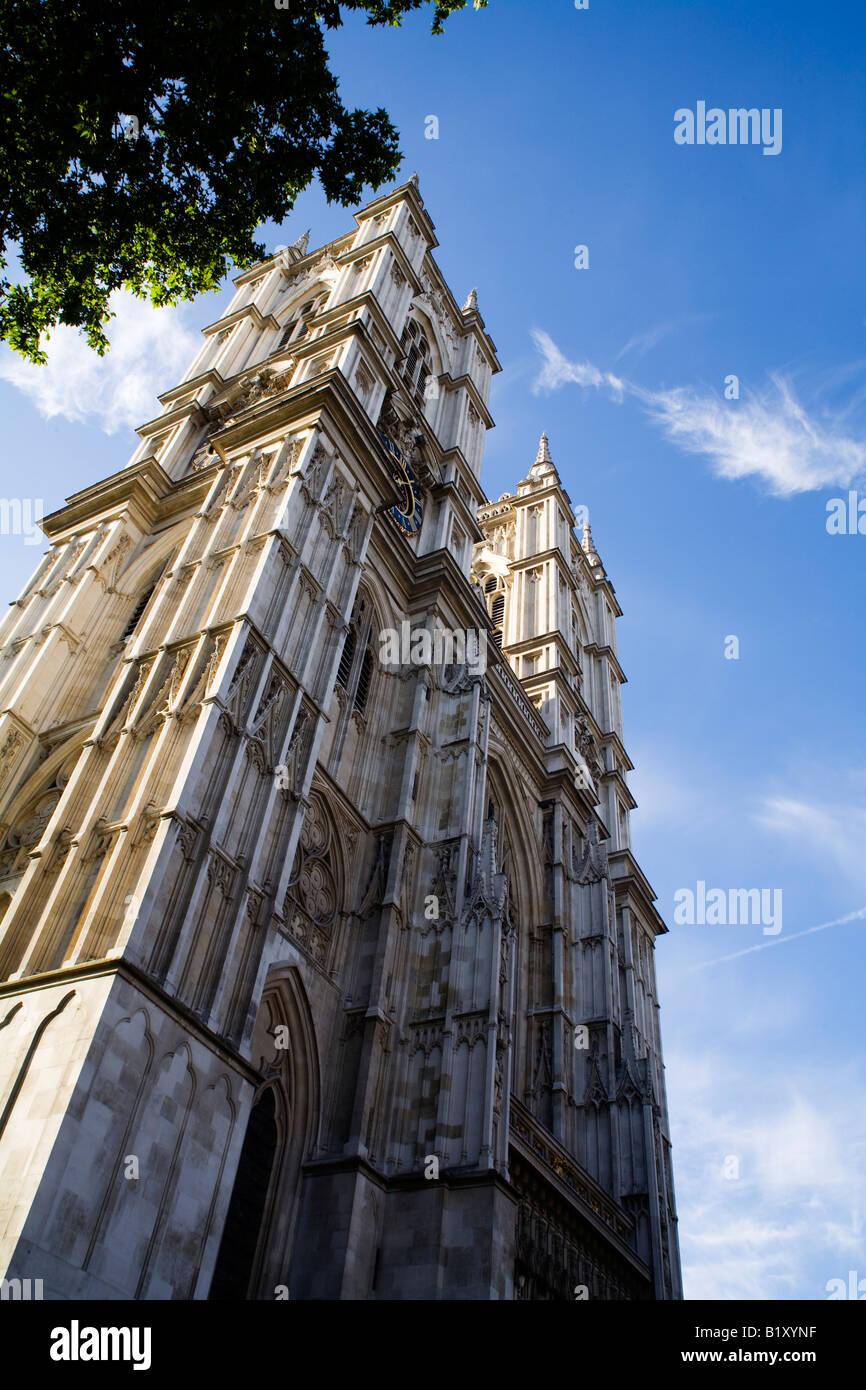 Western Towers of Westminster Abbey London England Stock Photo - Alamy