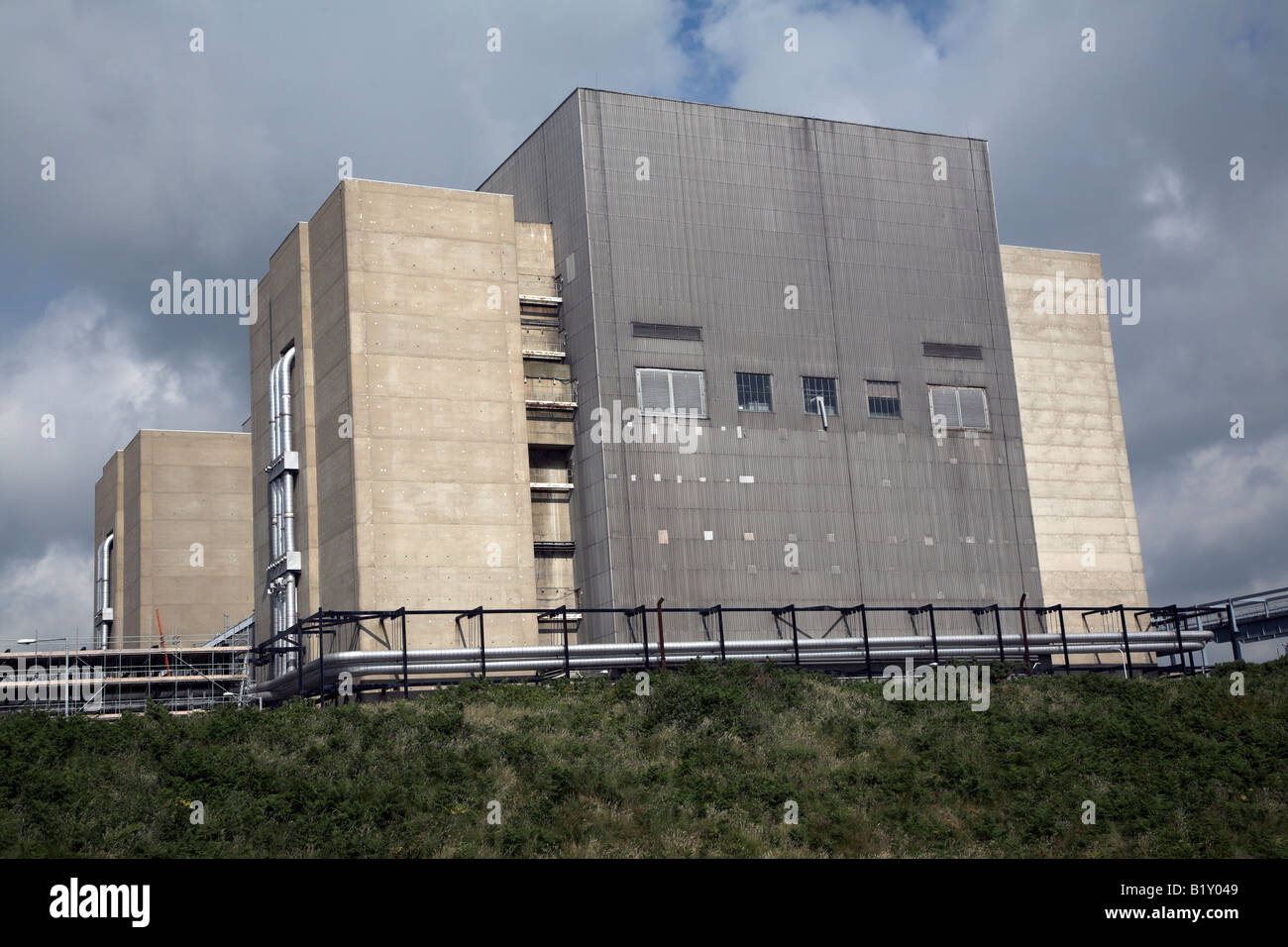 Decommissioned Sizewell A nuclear power station, Suffolk, England Stock ...