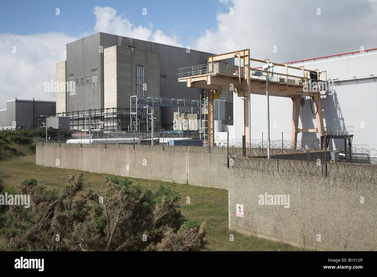Decommissioned Sizewell A nuclear power station, Suffolk, England Stock ...