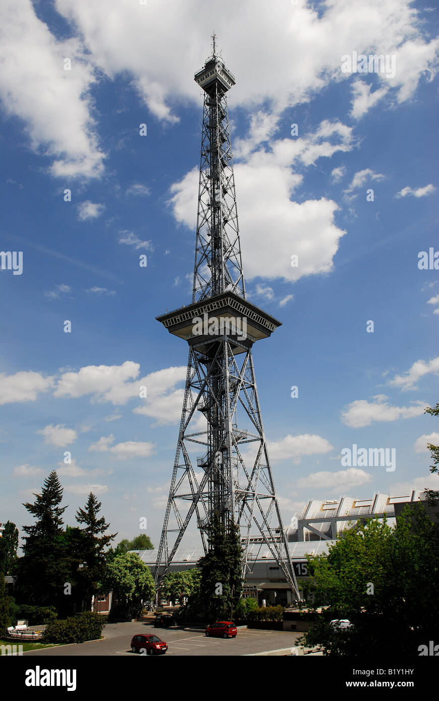 Berlin,Funkturm,tower, germany, europe,Berlin tower radio signals, photo Kazimierz Jurewicz ...