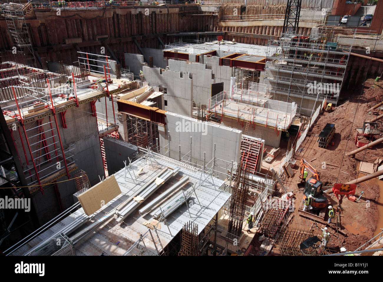 Construction site birmingham hi-res stock photography and images - Alamy