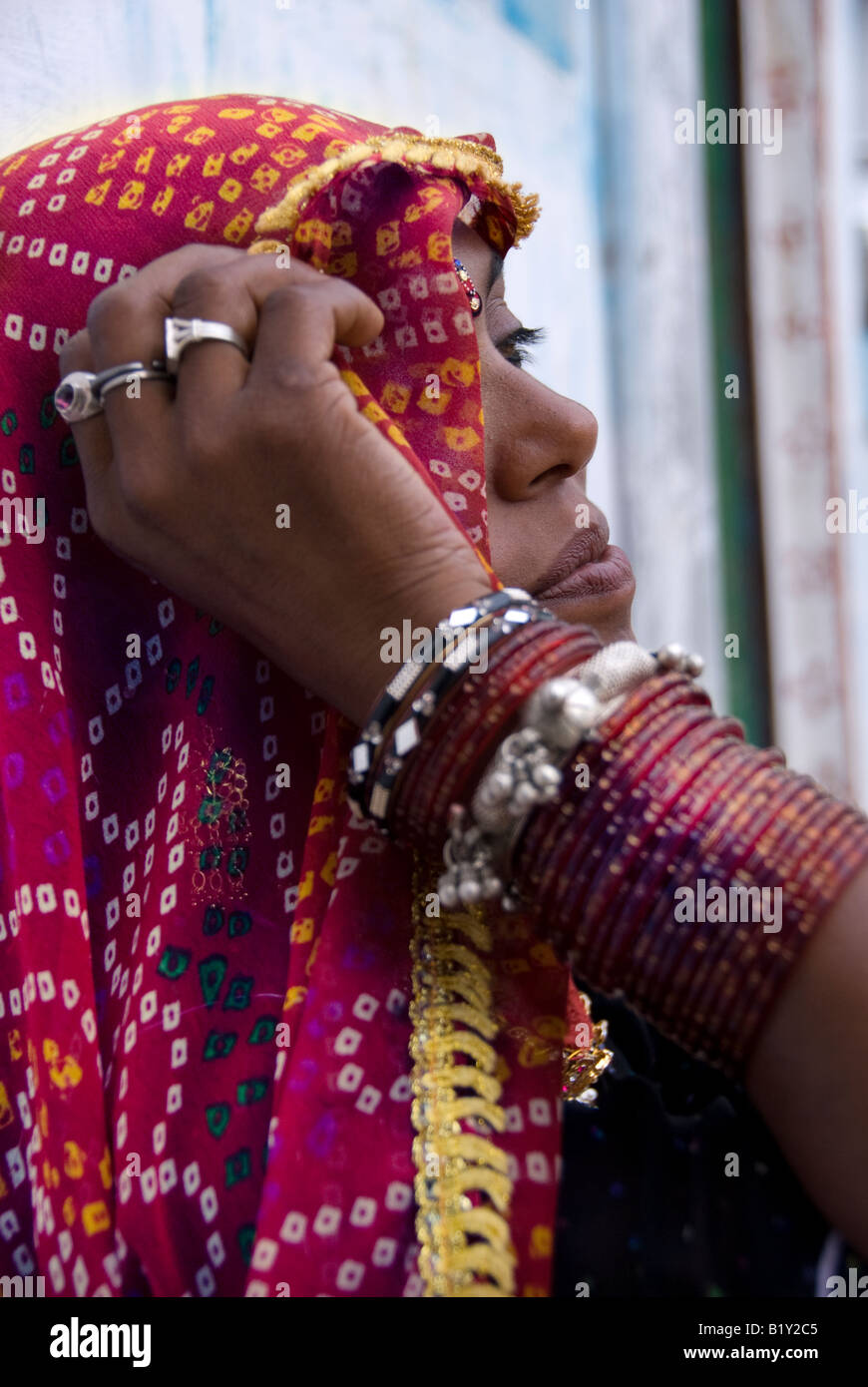 Rajasthani bangles hi-res stock photography and images - Alamy